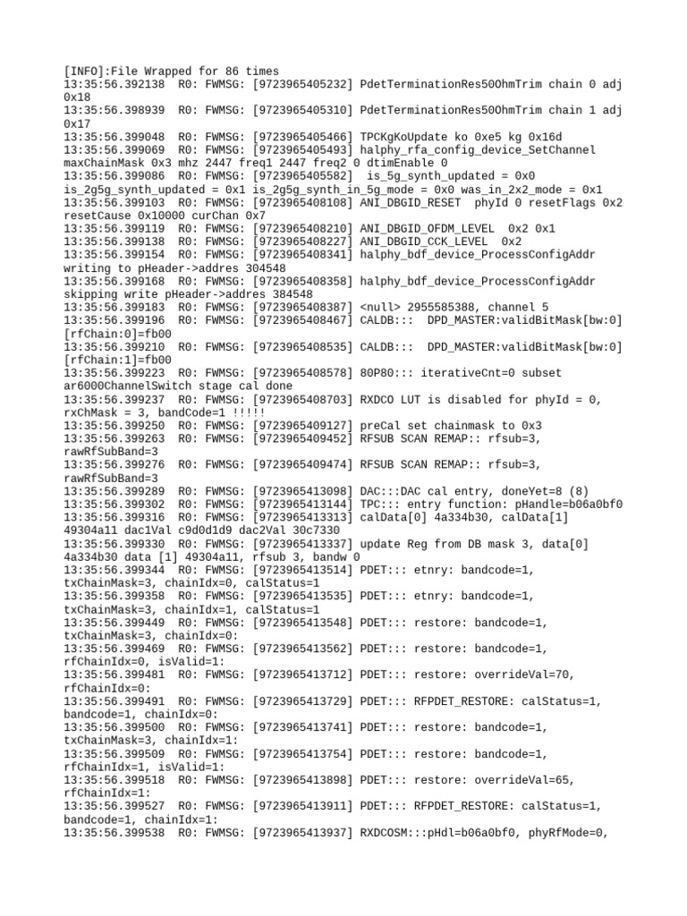 Cnss Fw Logs 000 | PDF