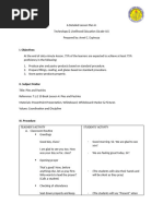 Bread and Pastry Production Lesson Plan | PDF | Rubric (Academic ...
