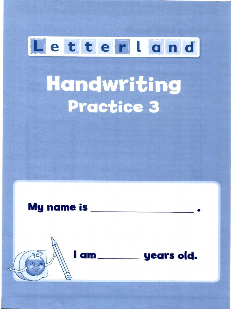 Letterland Handwriting Practice 3 | PDF