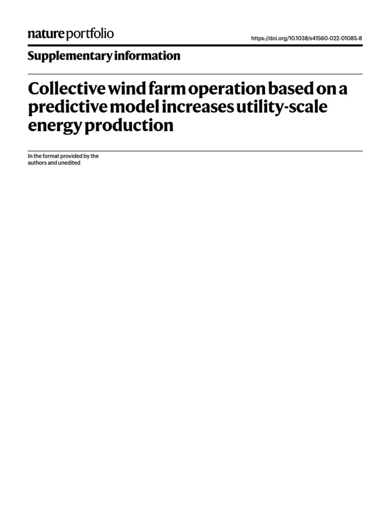 Howland Et Al - 2022 - Collective Wind Farm Operation Based On A ...