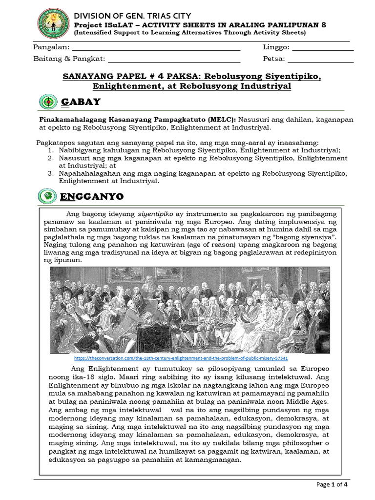 G8 AP 3rd A Week 4 FINAL 1 | PDF