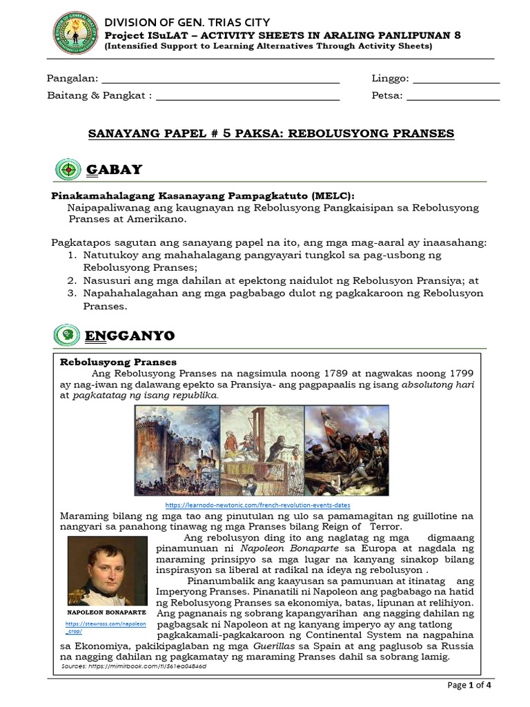 G8 AP 3rd Week 5 FINAL | PDF