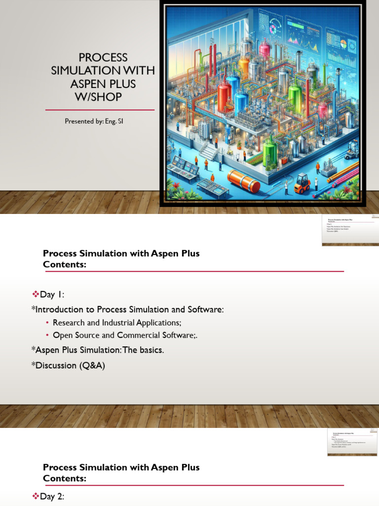 Aspen Plus Process Simulation Guide | PDF | Simulation | Software