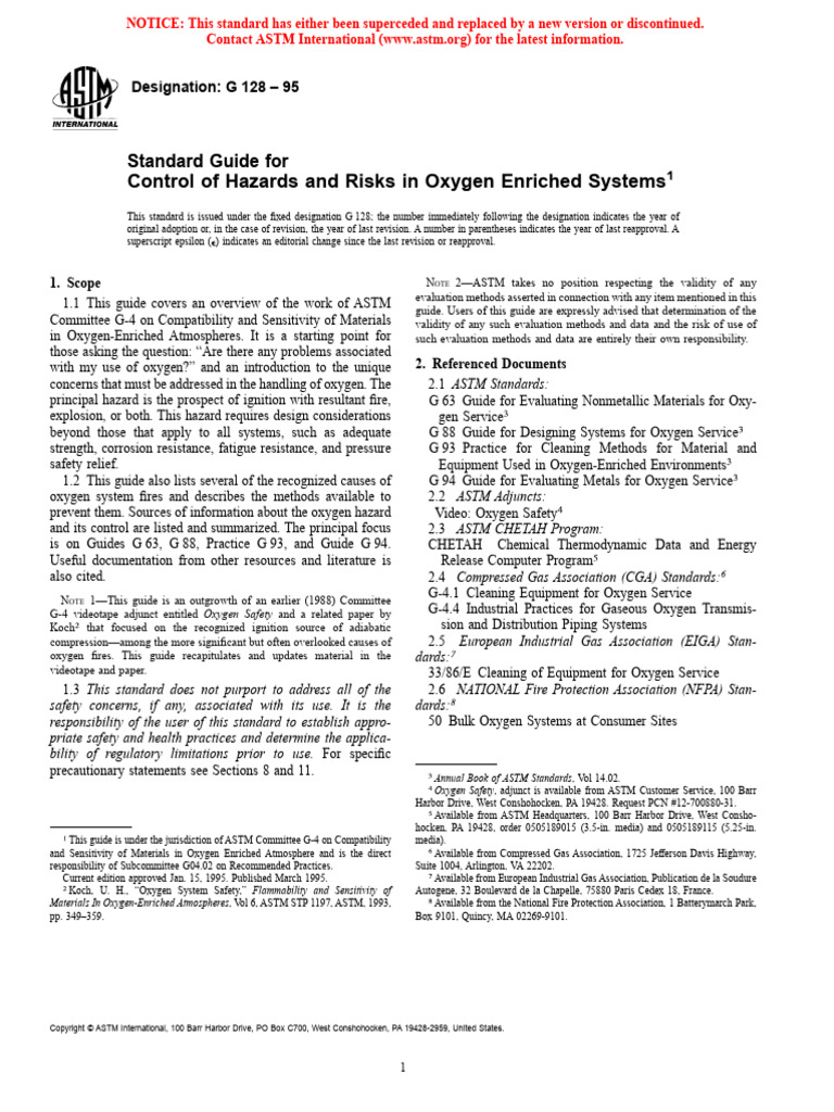 RZEYOC05NQ1 | PDF | Oxygen