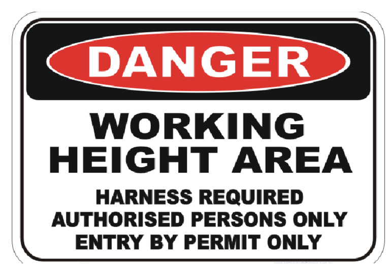Work at Height Sinnages | PDF