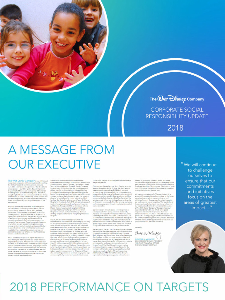 2018 Csr Report Pdf Sustainable Development Human Impact On The