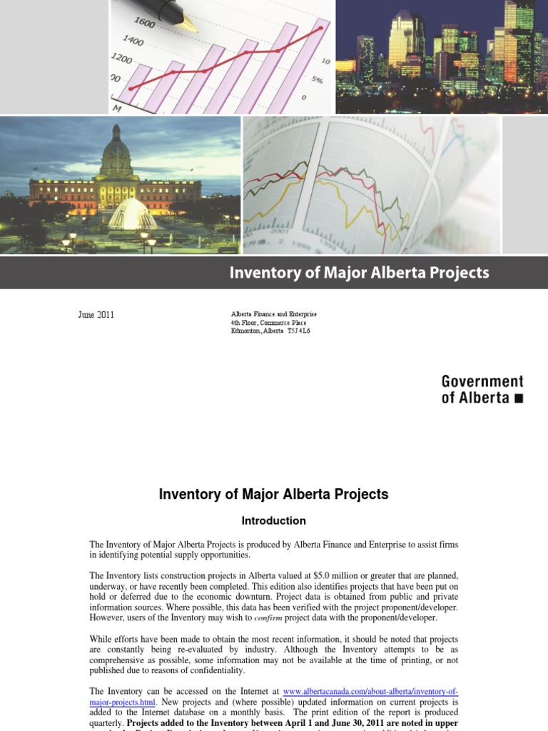 Major Alberta Projects | PDF | Edmonton | Alberta