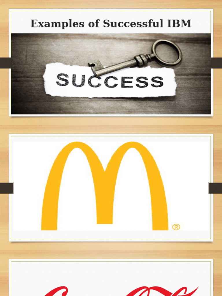 Examples of Successful IBM | PDF