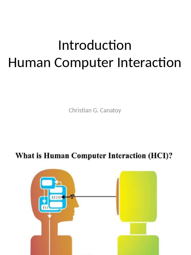 HCI | PDF