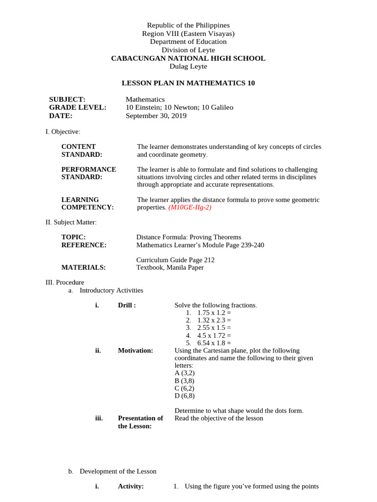 Proving Theorems On A Circle | PDF | Geometry | Mathematics