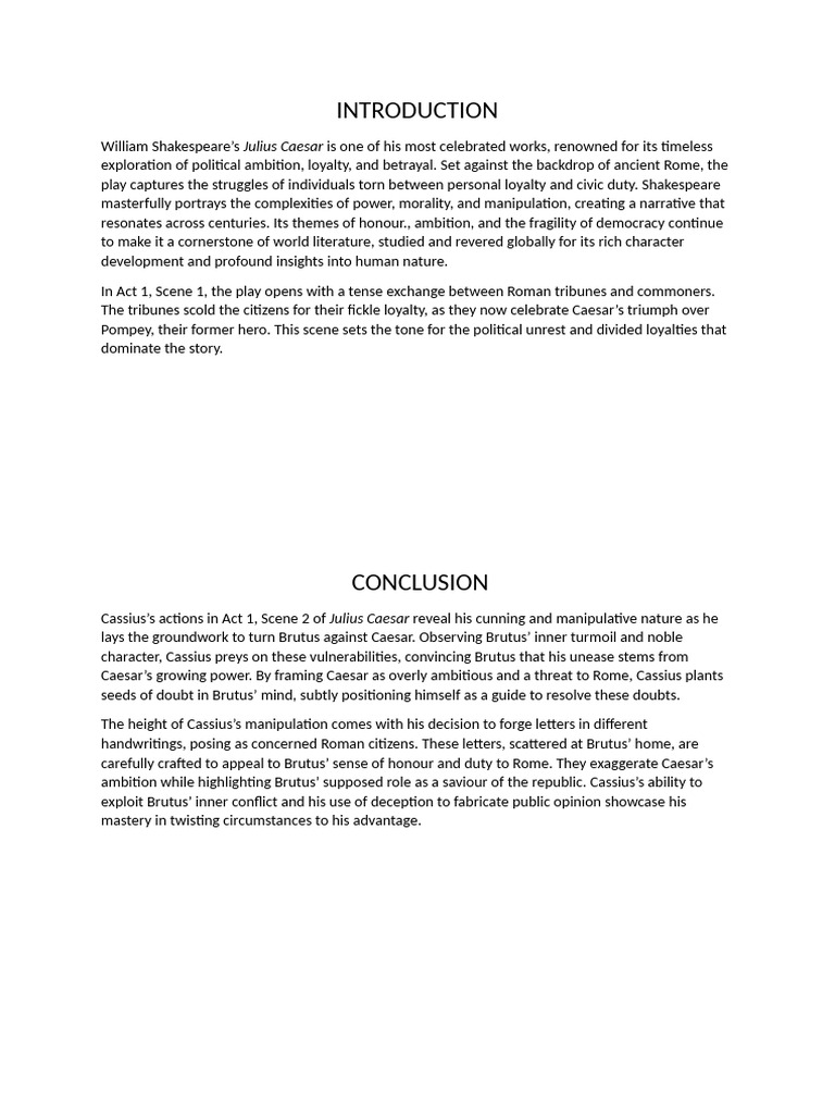 Conlusion & Introduction | PDF