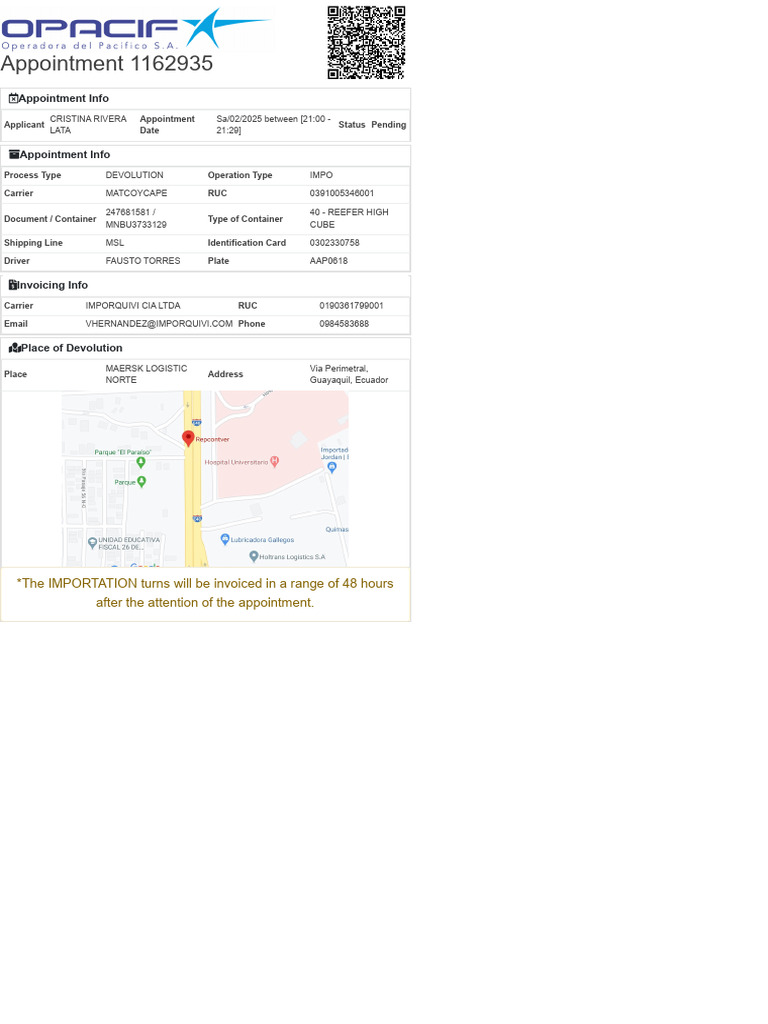 Schedule Appointments - SD1 REPROGRAMADO | PDF
