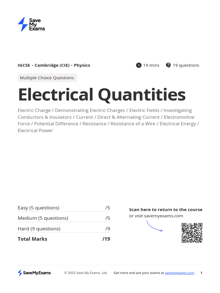 4-2-electrical-quantities-sxK4wbGQzgCzD47J 3 | PDF | Electric Current | Electricity