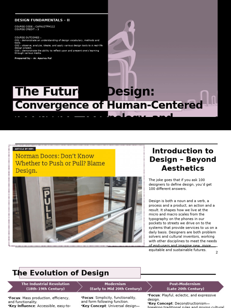 Design Introduction | PDF | Usability | Design