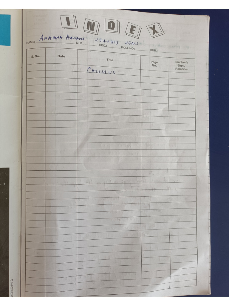 Math Notes (EMS 2nd Sem) From Anagha, Photo by Kharabela | PDF