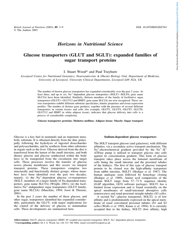 Glucose-Transporters-Glut-And-Sglt-Expanded-Families-Of-Sugar-Transport ...