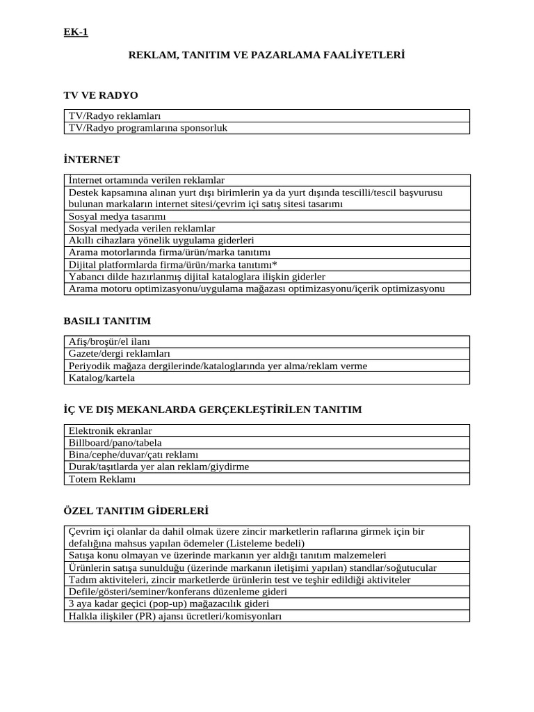5973M_Tanitim_Destegi_EK1 (1) | PDF