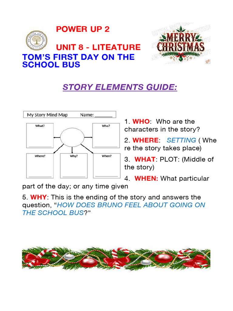 Pu2 - Story Elements - Unit 8 | PDF