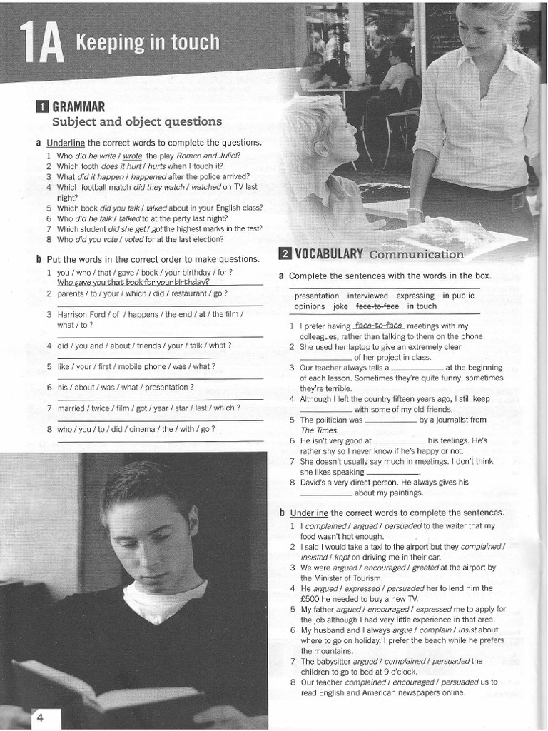 @WorkBook (Unit 1 5) Halaman 4 | PDF