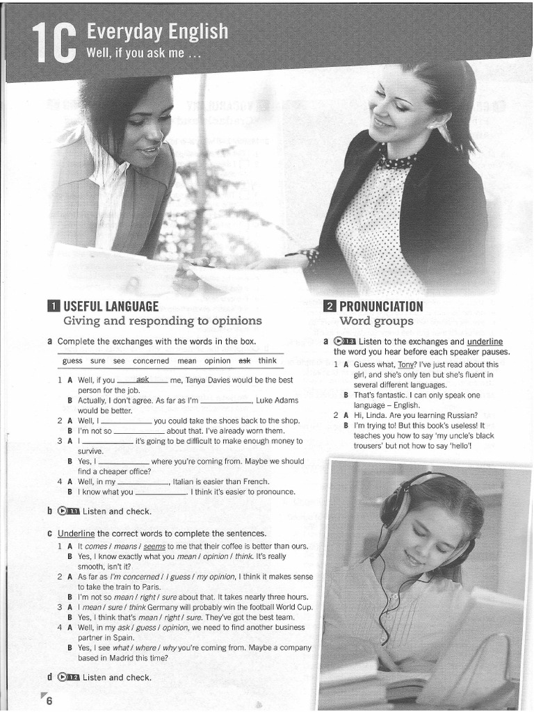 @WorkBook (Unit 1 5) Halaman 6 | PDF