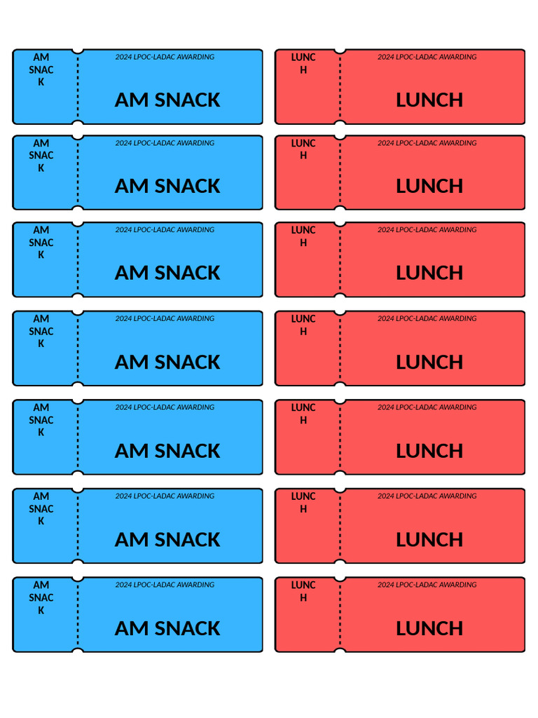 Understanding Meal Stubs in 2024 | PDF