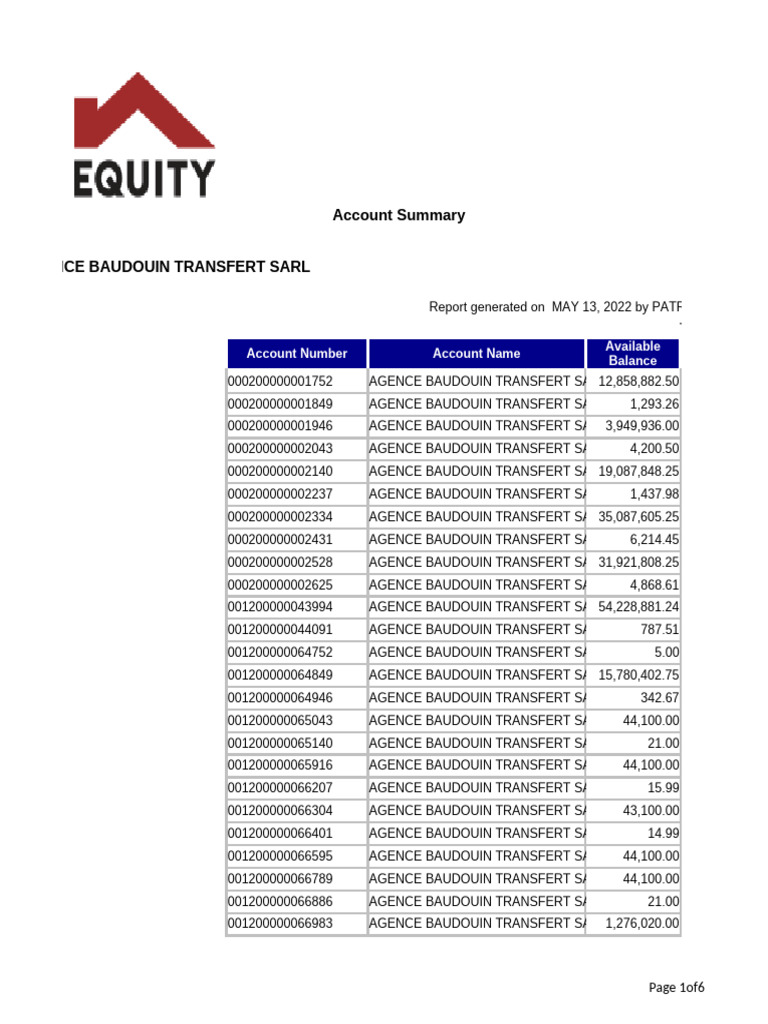 Account Summary 13may2022 114707 | PDF