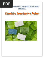 Total Fatty Matter in Soap Analysis | PDF | Fatty Acid | Water
