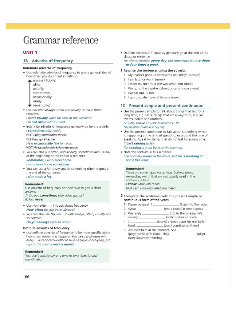 Grammar Reference | PDF