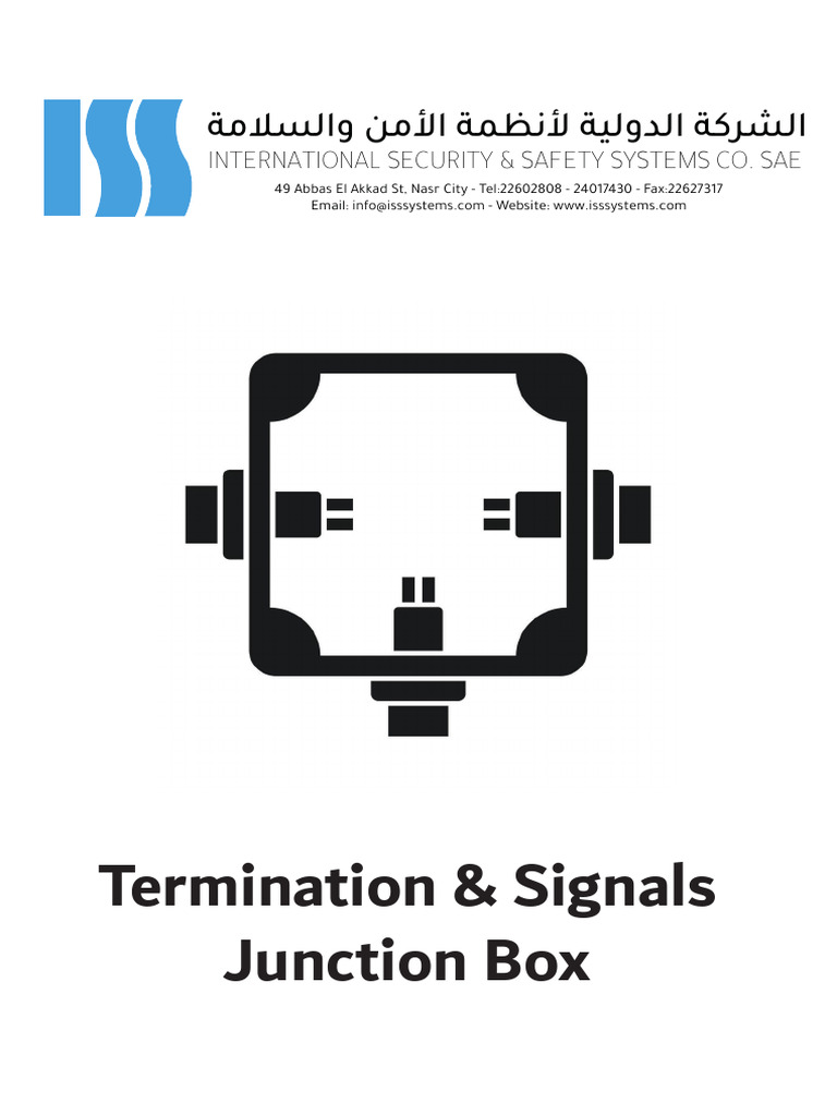 Termination and Signal Junction Box - JB (QTY 8) | PDF