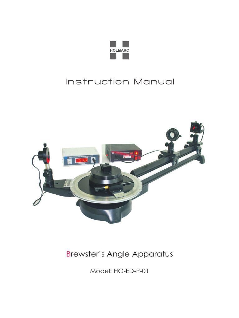 Brewsters Angle | PDF | Polarization (Waves) | Optics