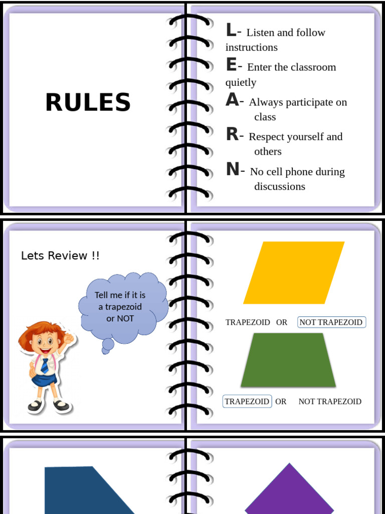 Trapezoid Ppt Pdf Triangle Elementary Mathematics