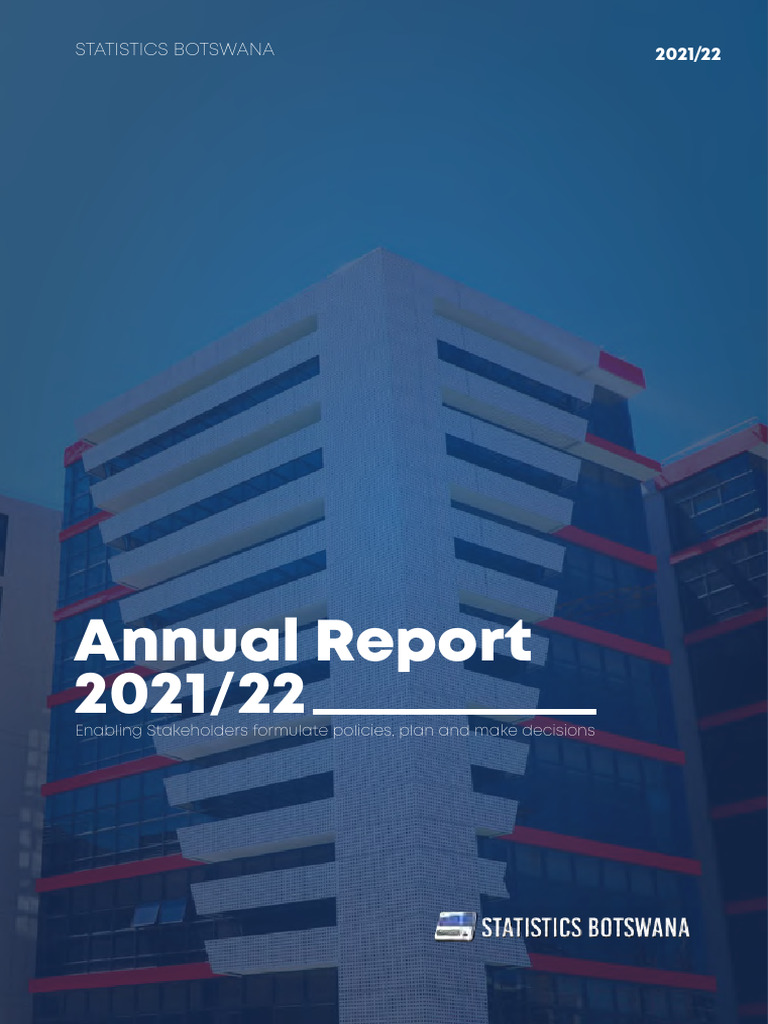 Statistics Botswana Annual Report 2021-22 | PDF | Corporate Governance | Governance