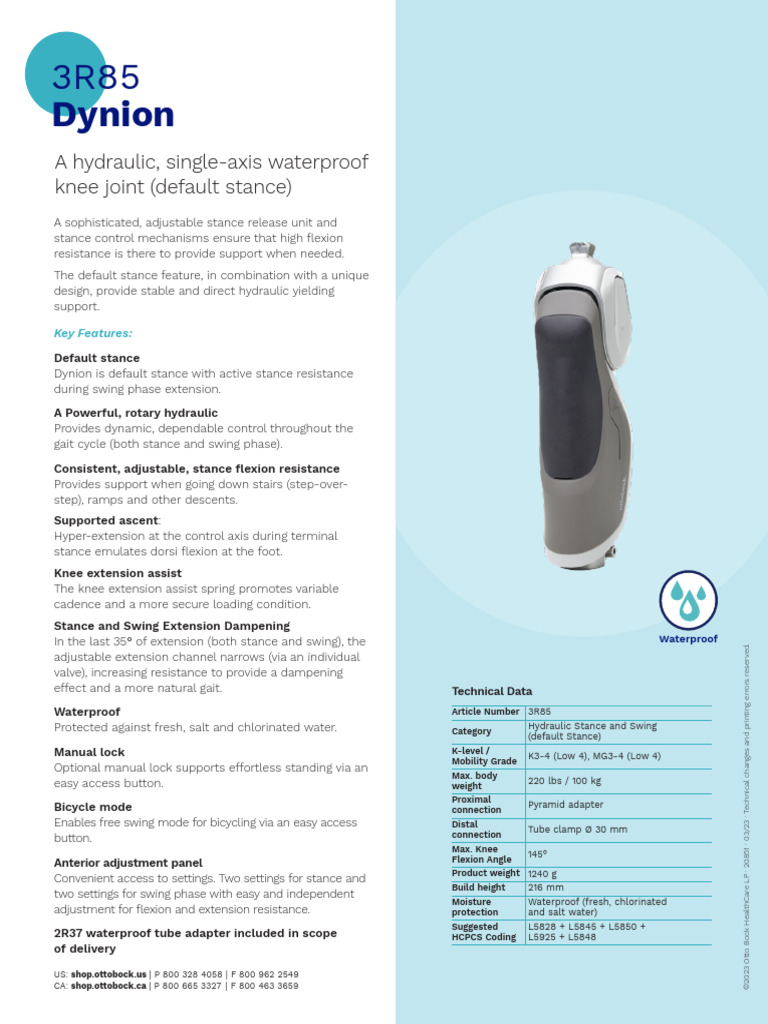 Dynion Solutions Brief 06 2023 | PDF | Knee