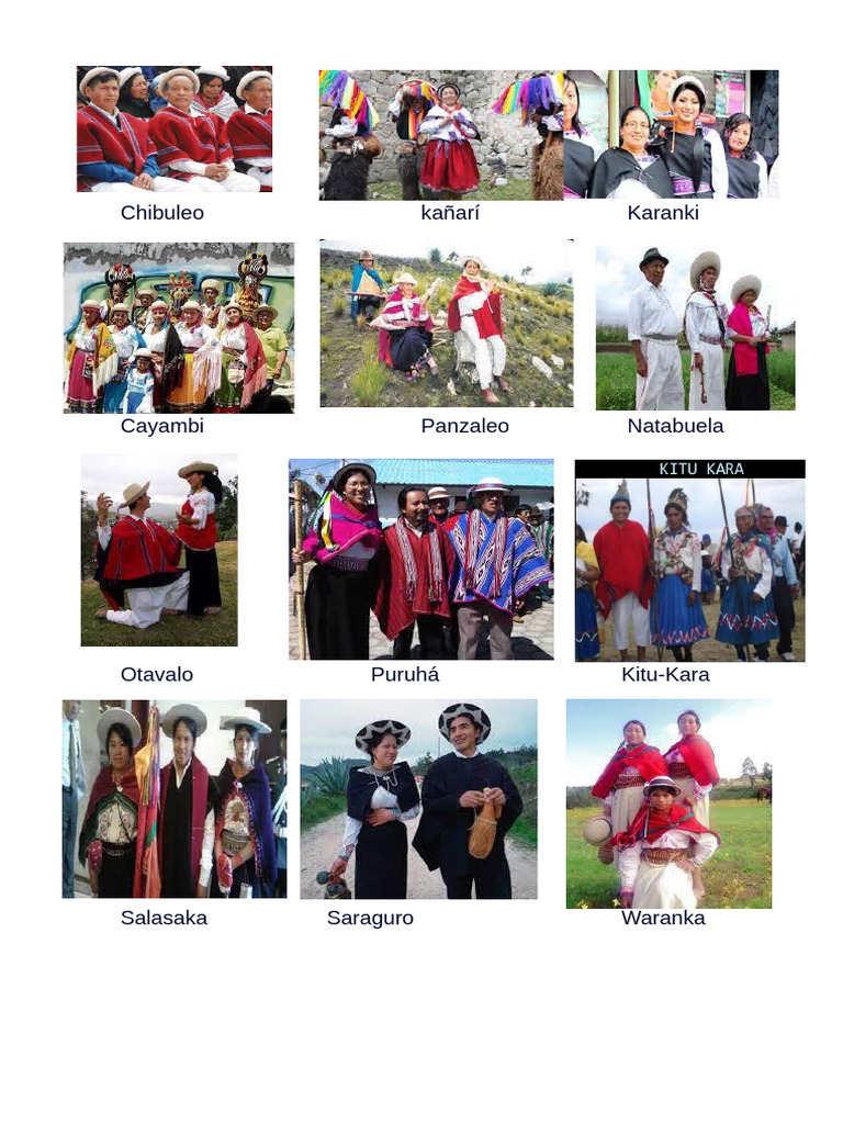 NACIONALIDADES DEL ECUADOR | PDF