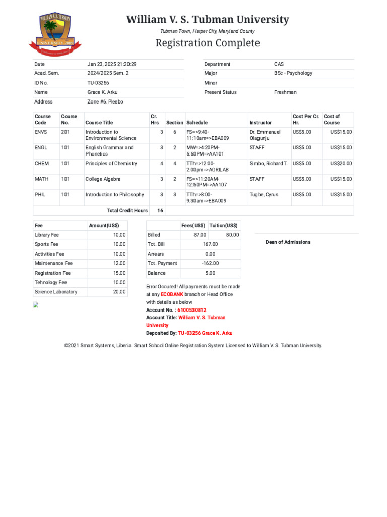 Registration Complete (1) | PDF
