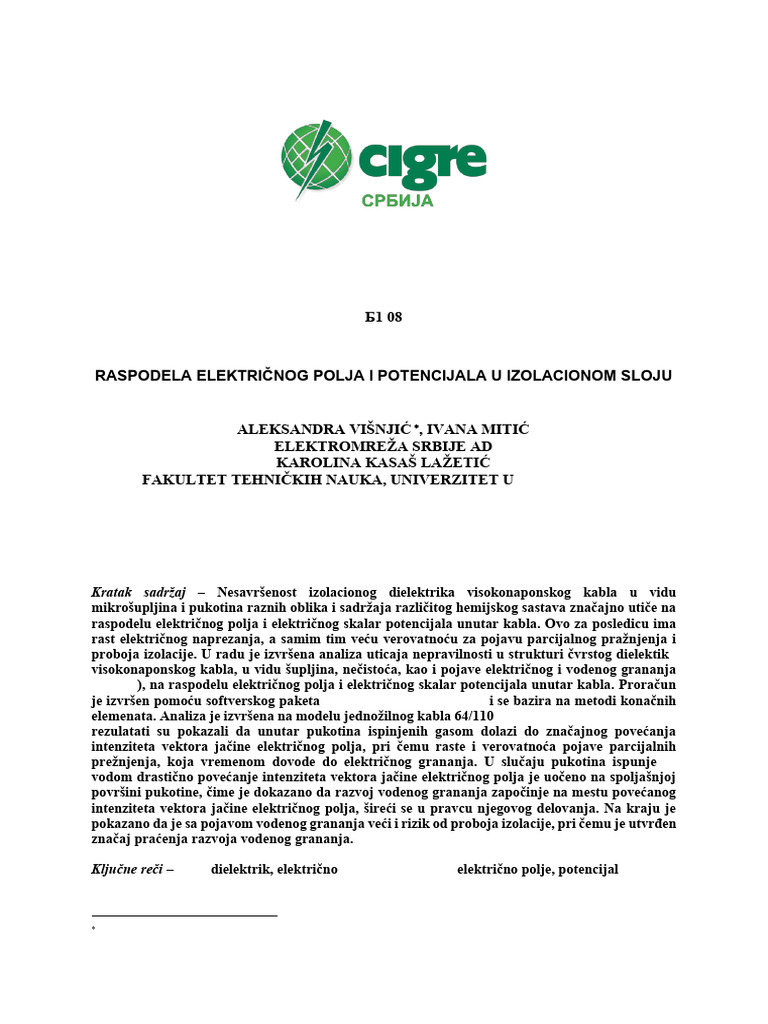 Б1 08 270 - Aleksandra Visnjic - Ivana Mitic - Karolina Kasas Lazetic ...