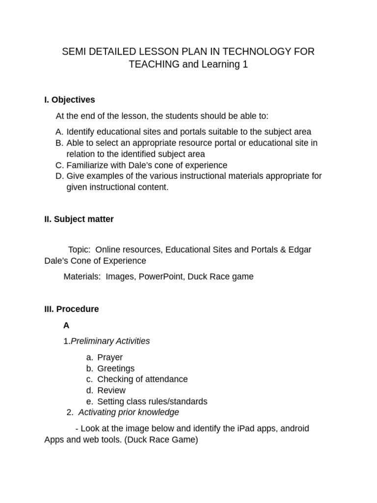ttl final | PDF | Educational Technology | Cognition