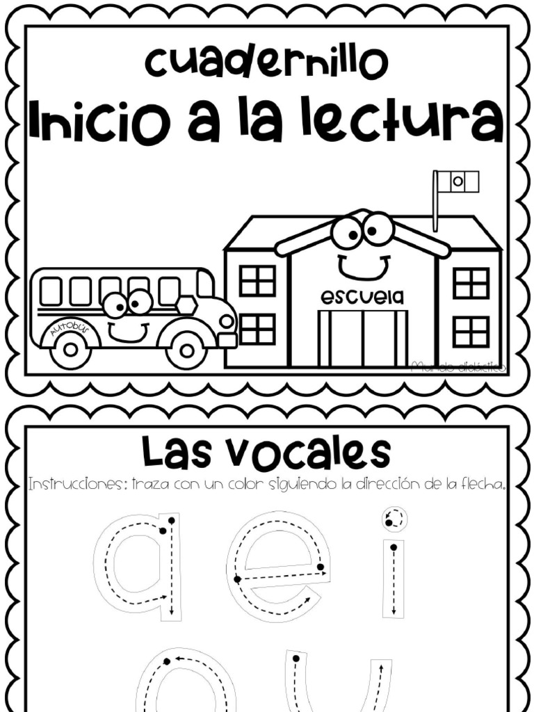 Cuadernillo Inicio A La Lectura 1 Adeip | PDF