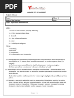 Separating Mixtures Powerpoint Pdf Liquids Mixture
