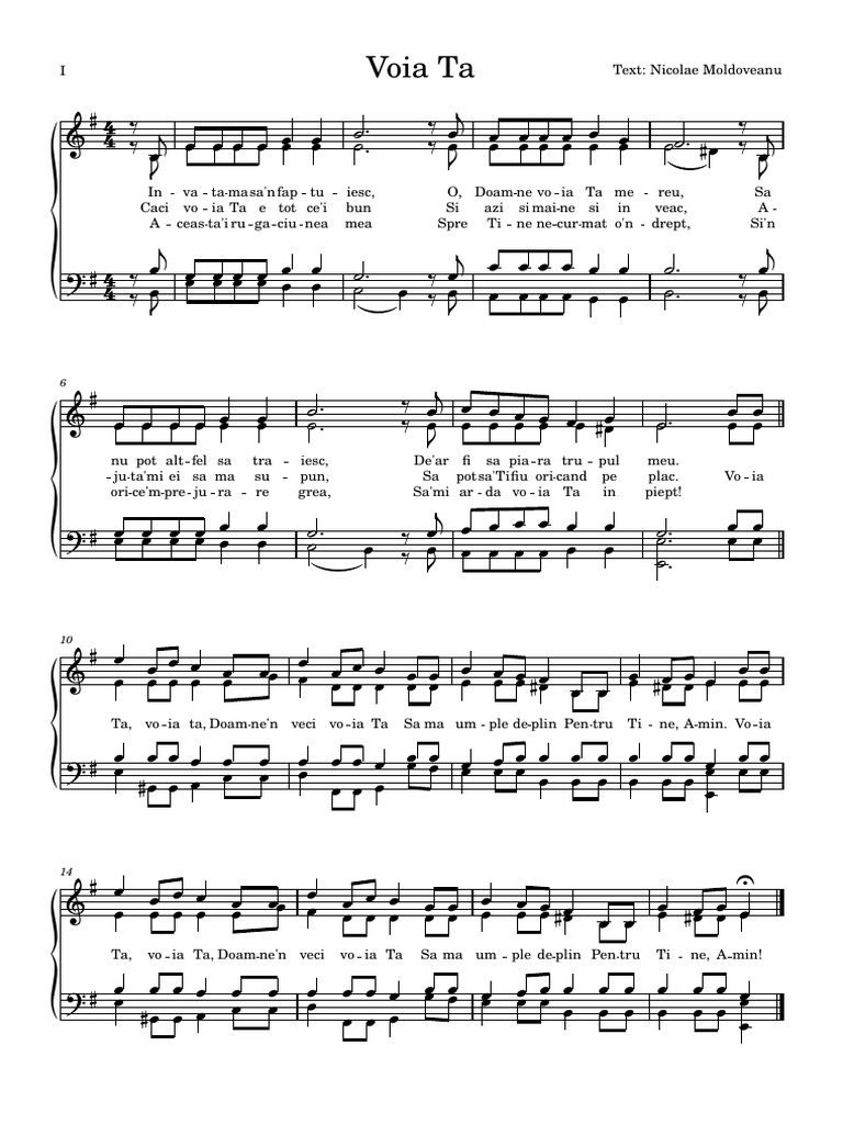 Voia Ta | PDF