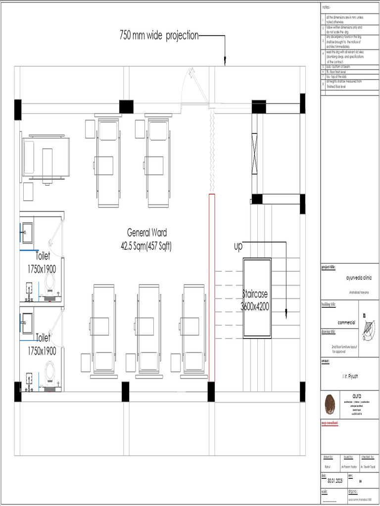 Ayurveda Clinic Interior Layout Plan | PDF | Architectural Design ...