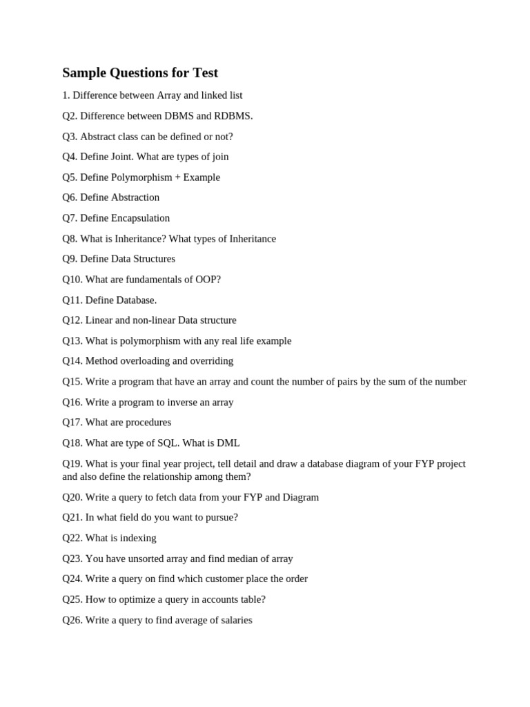 Sample Paper Pdf Computer Programming Algorithms And Data Structures