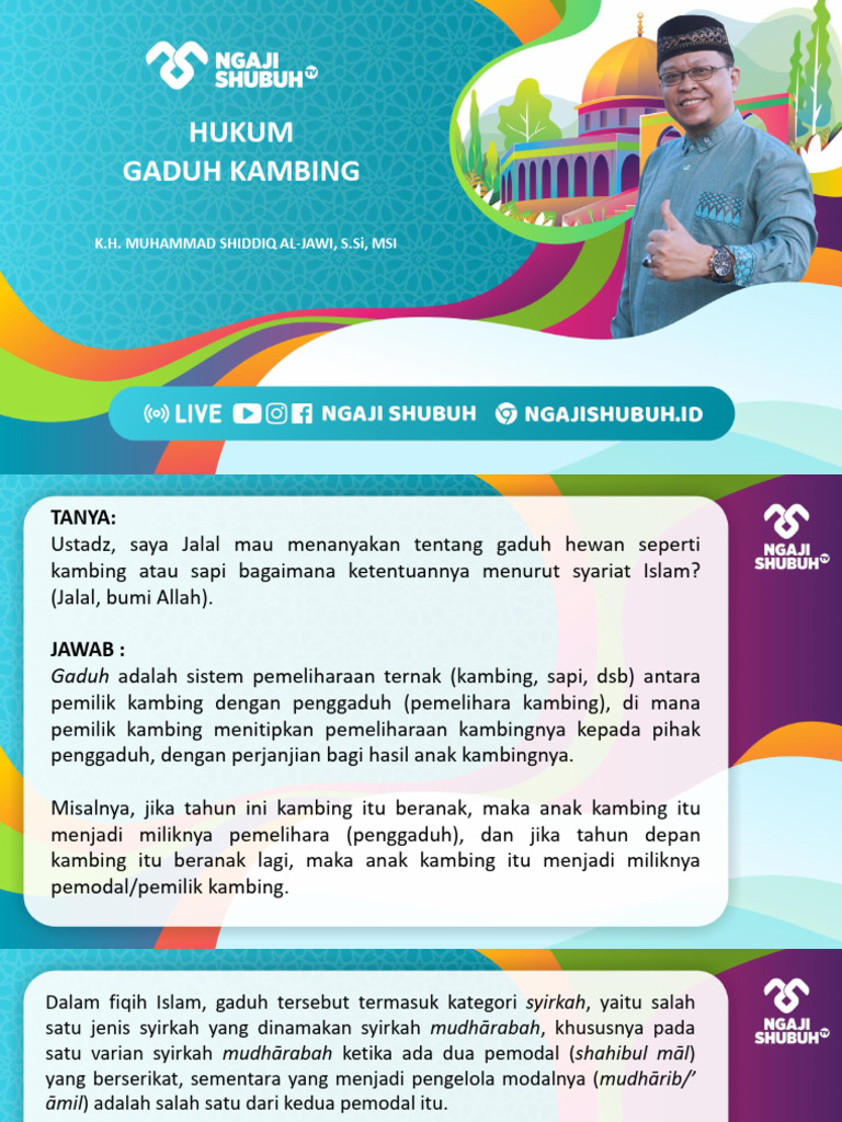 Hukum Gaduh Kambing | PDF