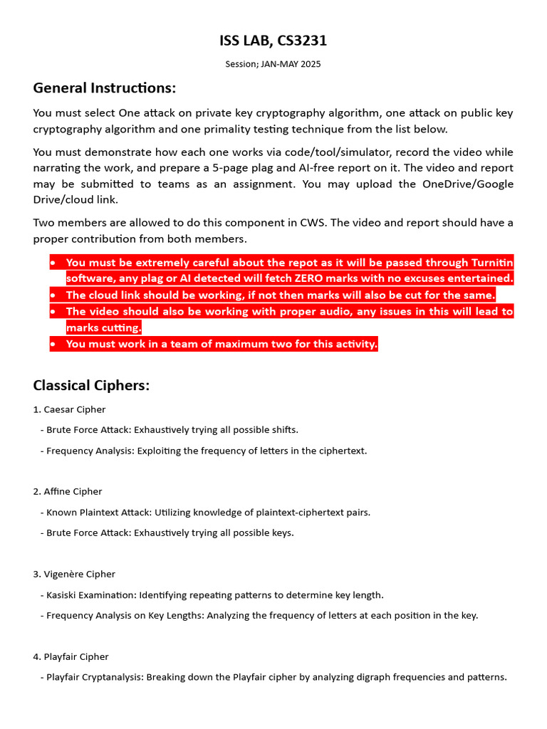 ISS Lab Attacks | PDF | Cryptography | Encryption