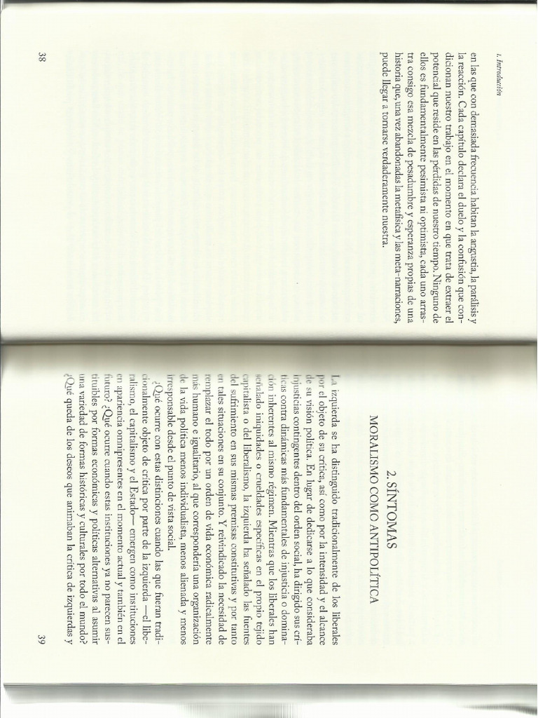 Moralismo Como Antipolítica | PDF