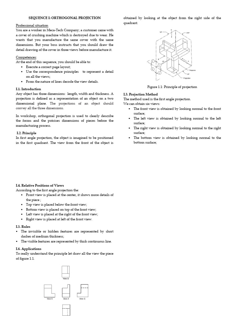 1 3 Drawing Form Three Pdf Geometry