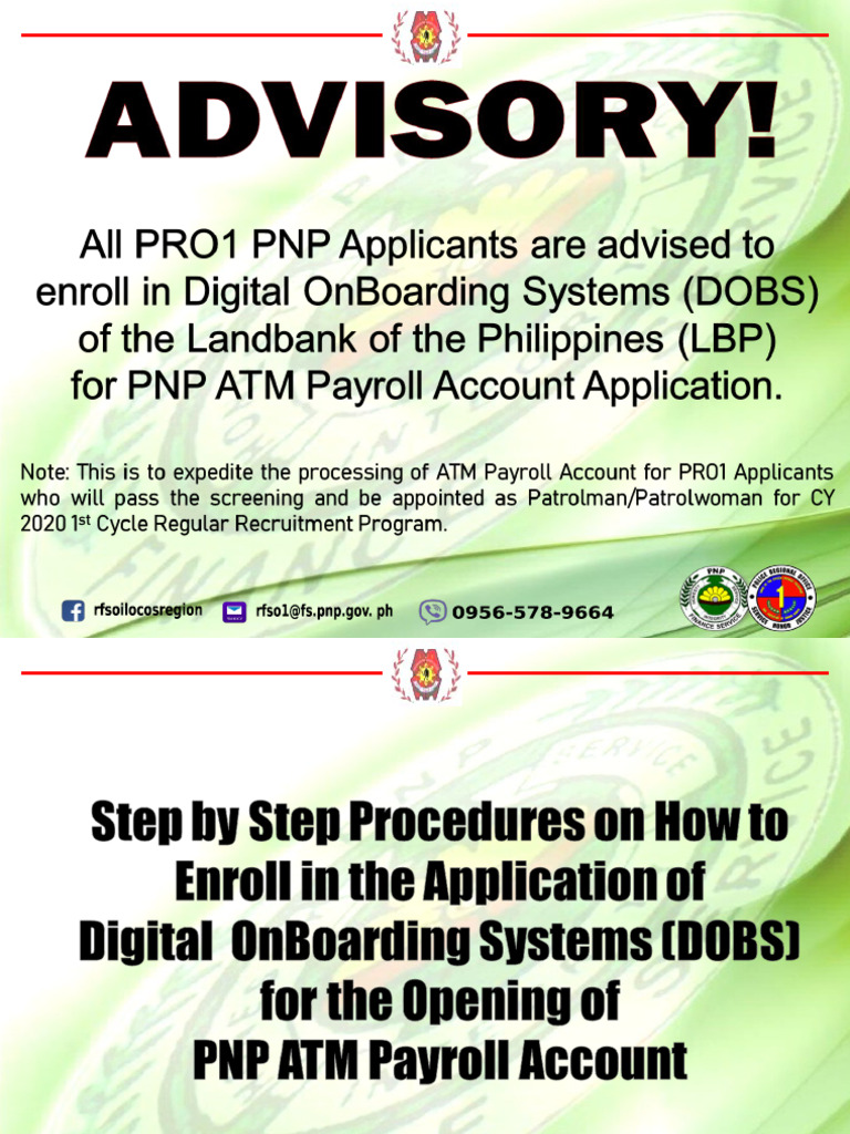 DOBS For Recruit | PDF