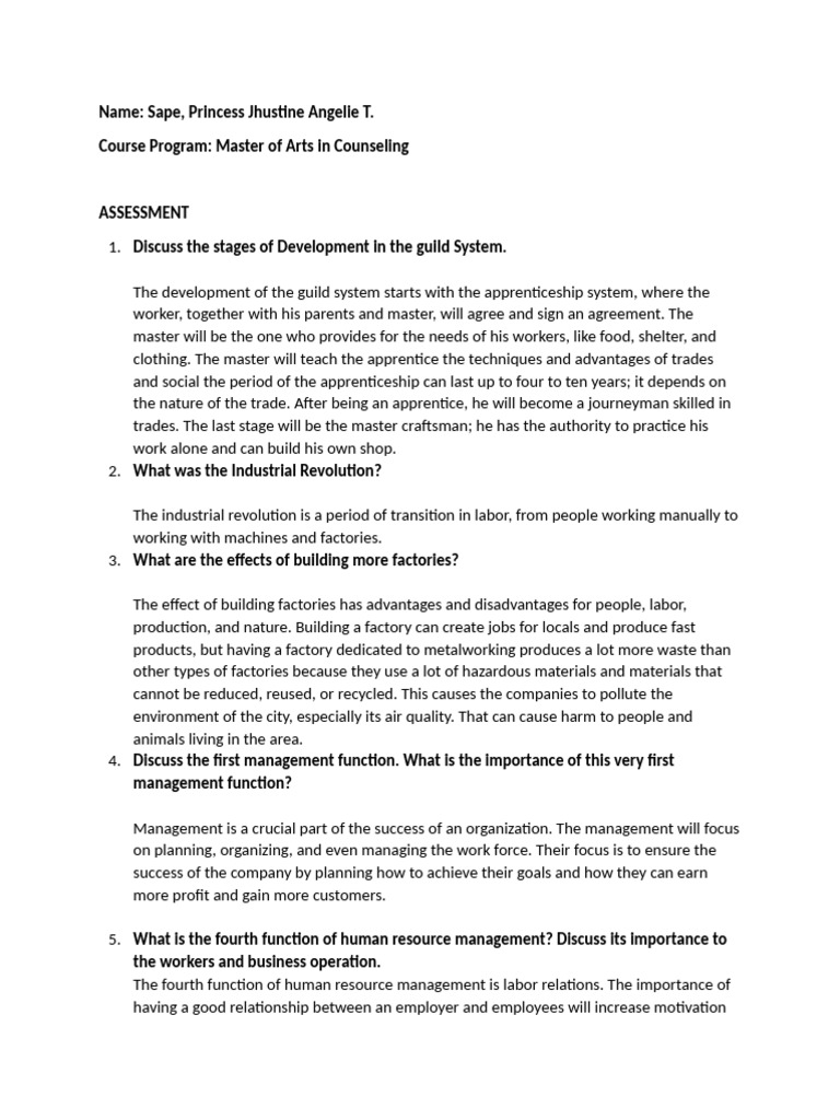 Guild System Development Stages | PDF | Apprenticeship | Guild
