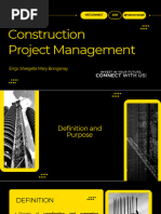 Construction Project Management Manual | PDF | Project Management | Construction Management