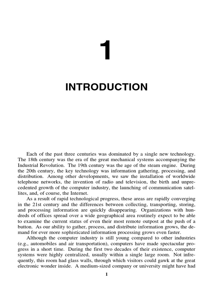Network Chapter 1 1 3 | PDF | Computer Network | Computing
